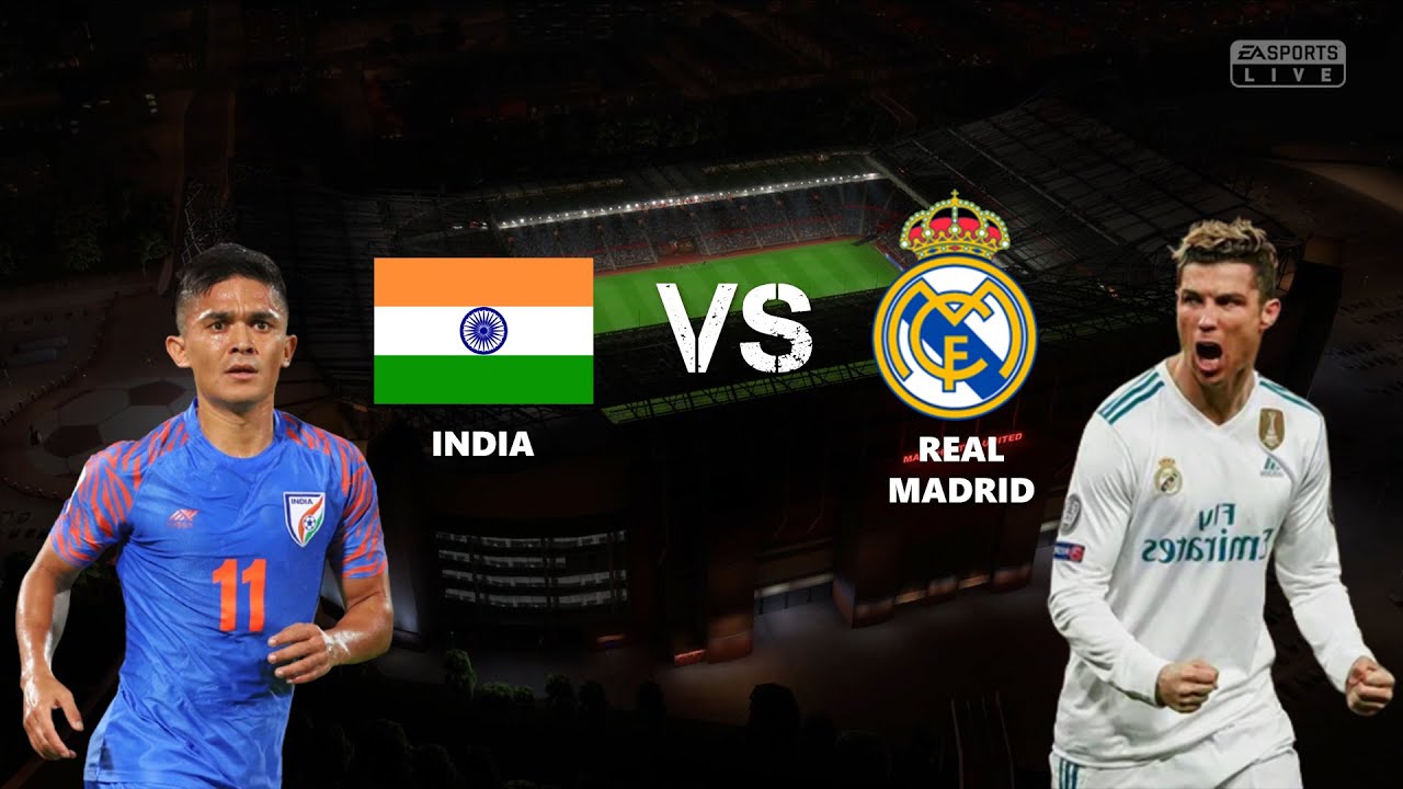 INDIA VS REAL MADRID MATCH HIGHLIGHTS || FIFA GAMEPLAY || RONALDO VS ...