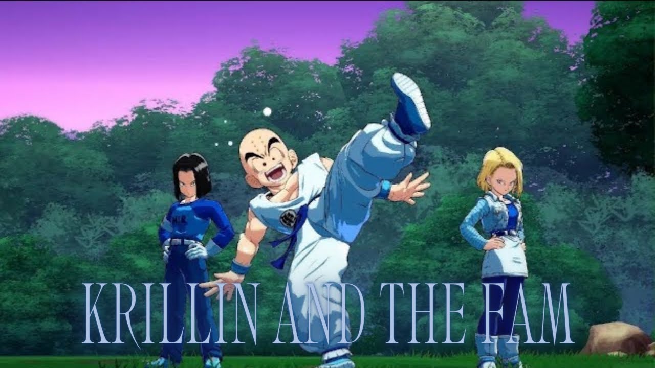 Krillin and the android fam(Krillin,17,and 18 arcade run) - YouTube