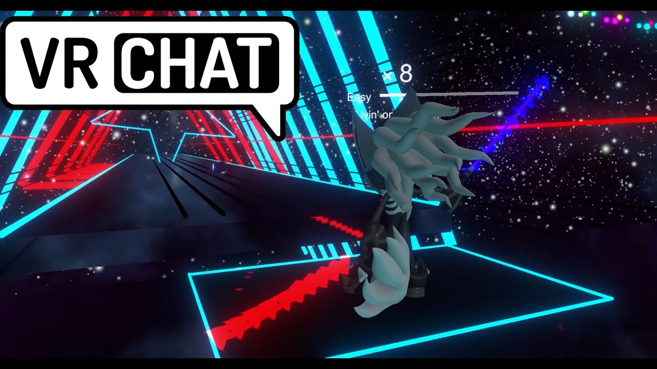 Orange Infinite Plays Beat Saber [Part 1] \\VRChat// - YouTube