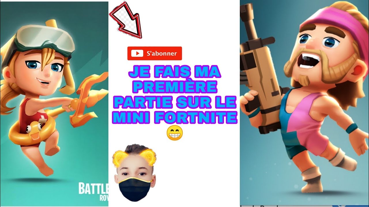 Je FAIS MA PREMIÈRE PARTIE SUR LE MINI FORTNITE 😁😉 - YouTube