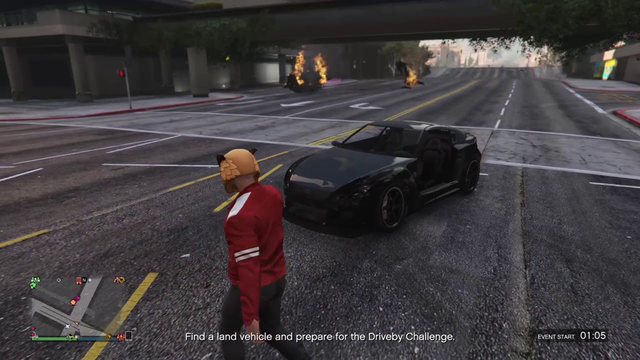 Grand Theft Auto V heros of the future the poop car - YouTube
