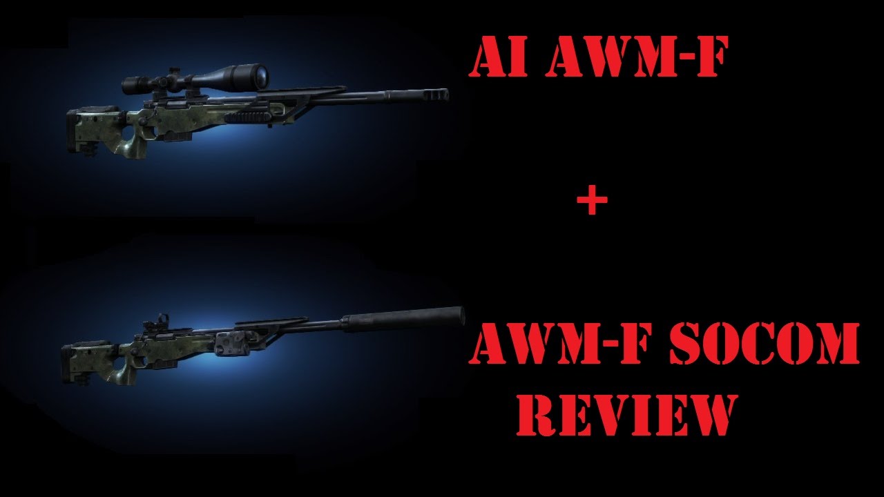 Обзор AI AWM-F в игре Contract Wars. - YouTube