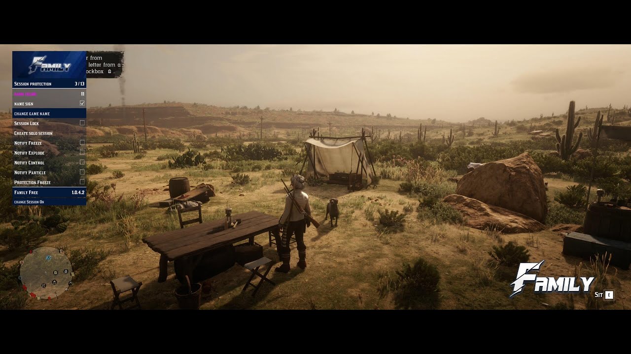 RDR 2 Online Hack | Family Menu Tutorial Video How to Change Game ...