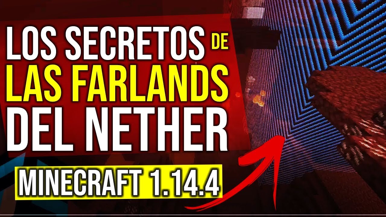 Los SECRETOS de las FARLANDS DEL NETHER en Minecraft - YouTube