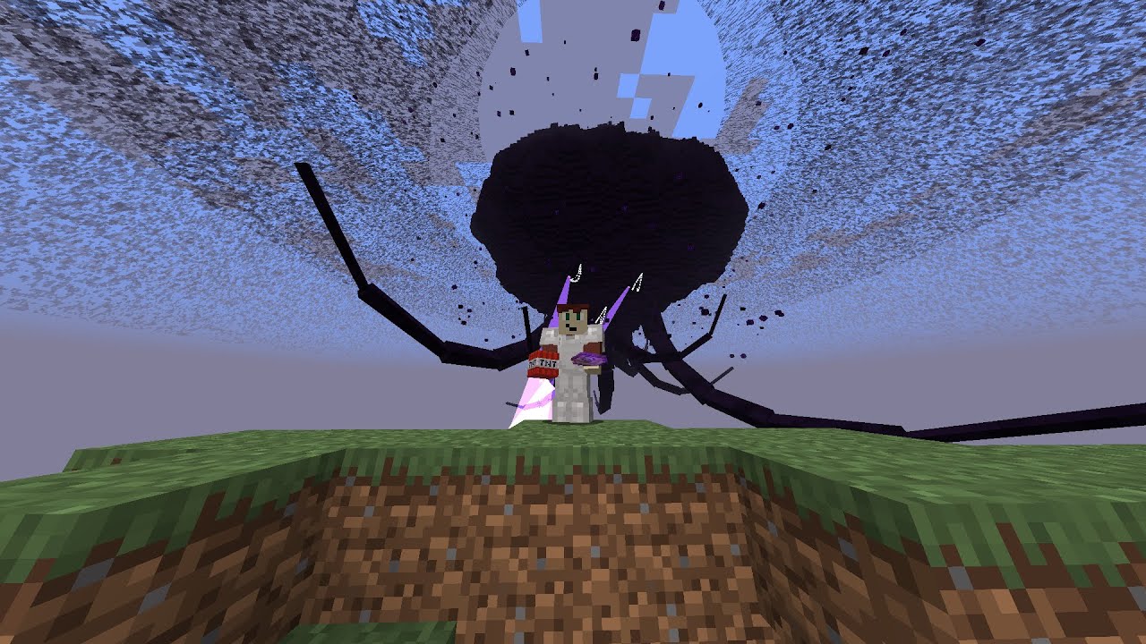Making a big bang| Minecraft Cracker's Wither Storm Mod Pt 2 - YouTube
