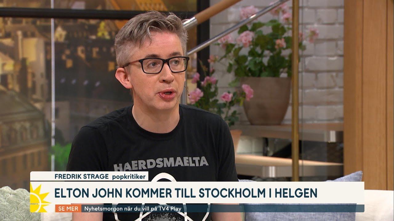 Elton Johns turnéfinal i Stockholm – Strage: ”Det gör det ganska un ...