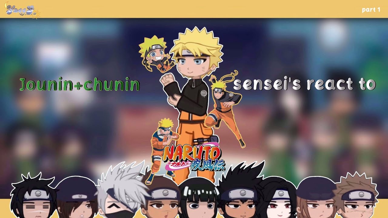 "| Jounin+chunin sensei's react to |" Uzumaki Naruto"|Naruto react ...