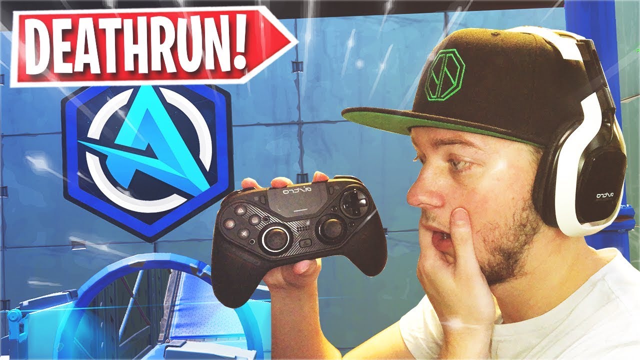 Playing the ALI-A Deathrun w/ CONTROLLER! (Fortnite Creative) - YouTube
