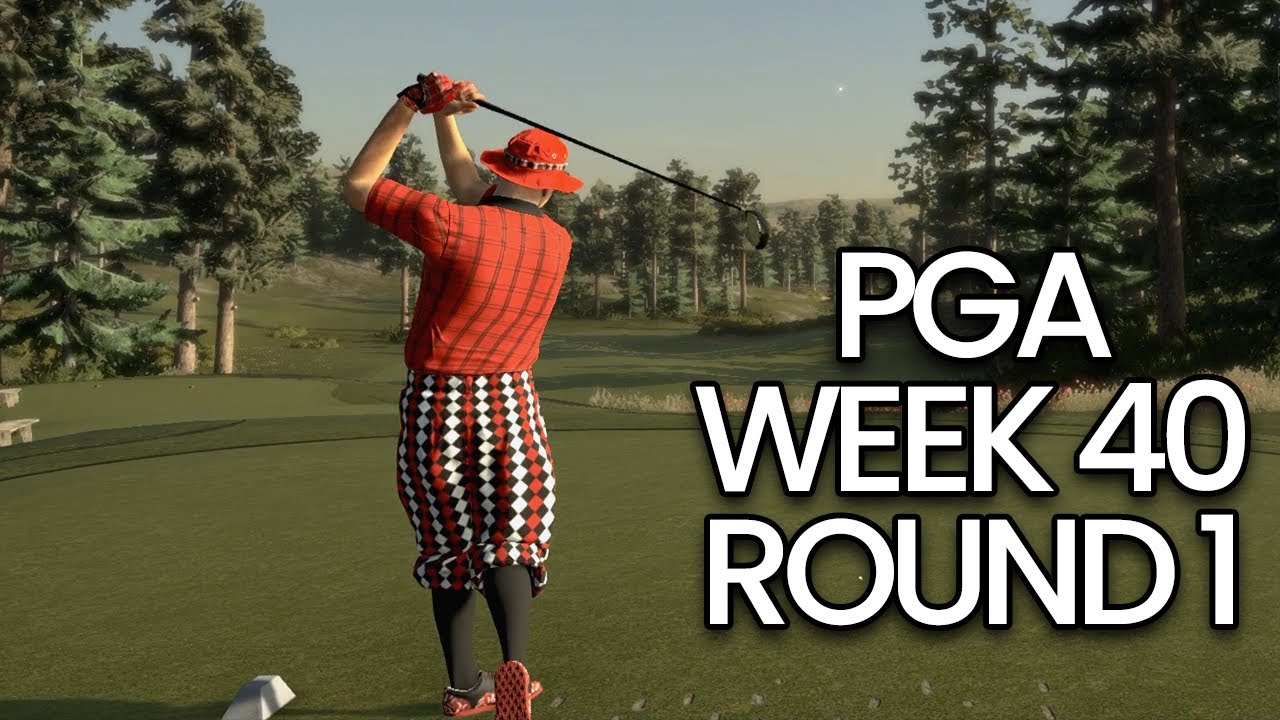 BIG WEEK INCOMING? - PGA Week 40 TGCT Round 1 - YouTube