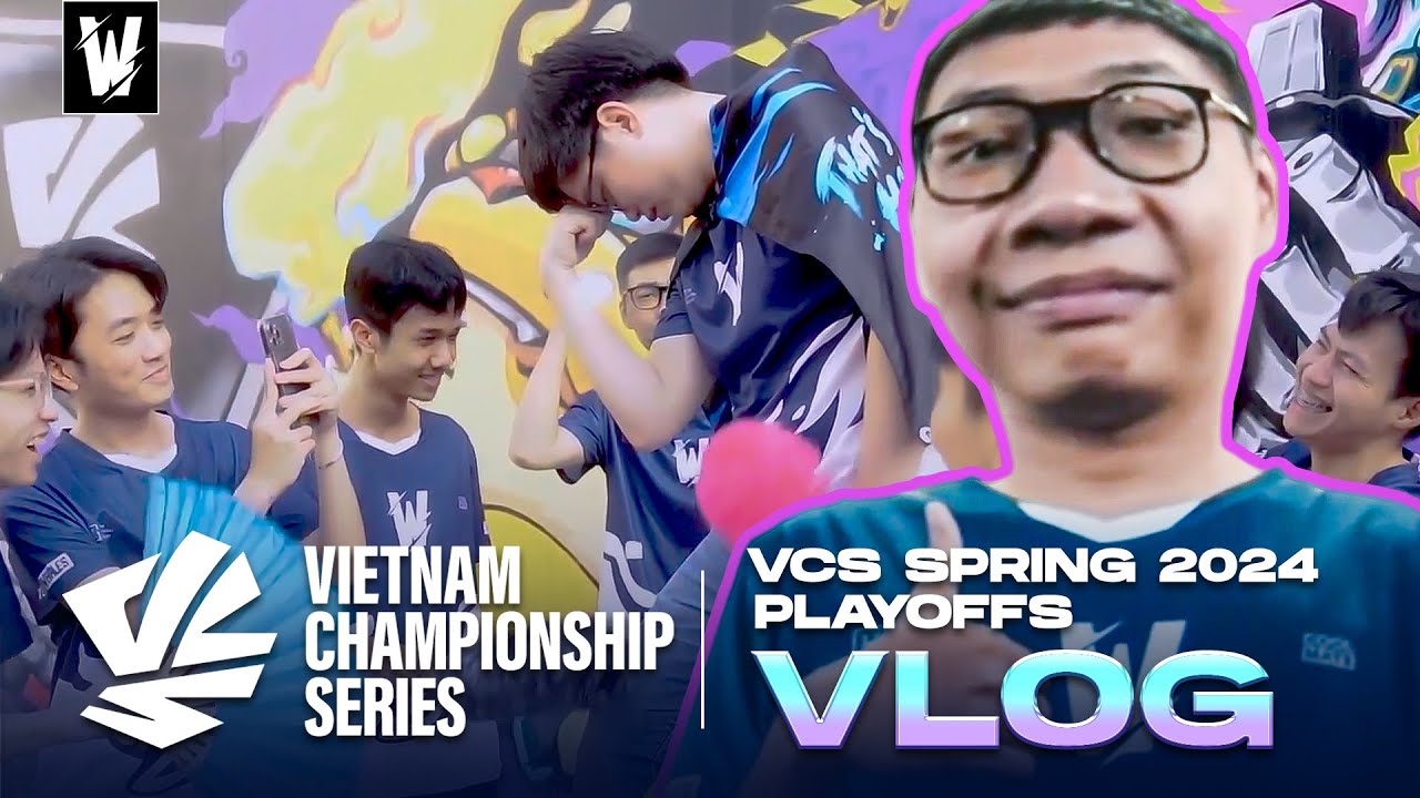 Thank you, VCS! | VLOG PLAYOFFS VCS 2024 SPRING - YouTube