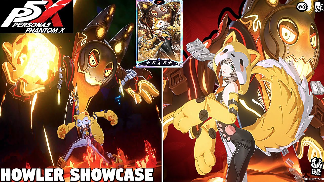 Persona 5 The Phantom X - Howler Character Showcase - YouTube