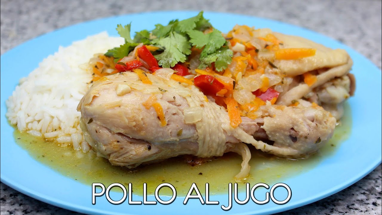 El delicioso POLLO AL JUGO CHILENO, ¡otro nivel! - Come como príncipe ...