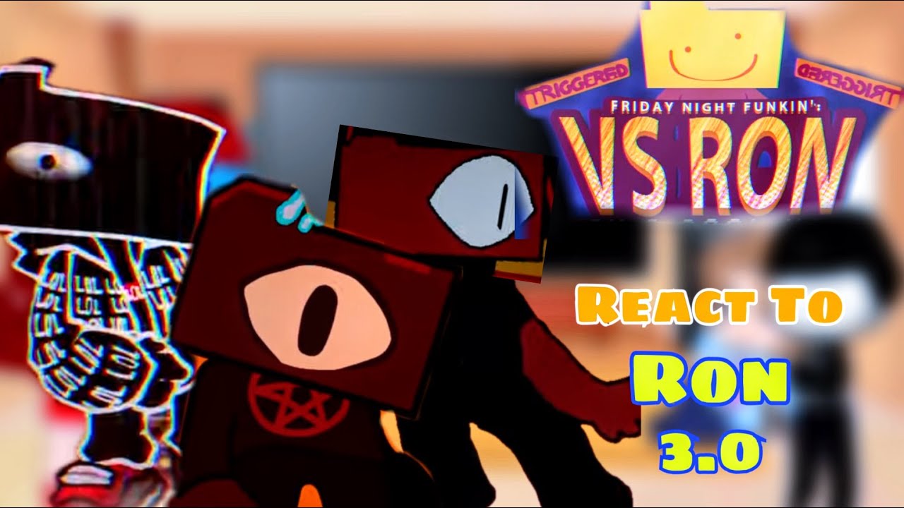 Ron Resurrection 3.0 || Fnf React To Bloodshed V3 || Bloodbath Song ...