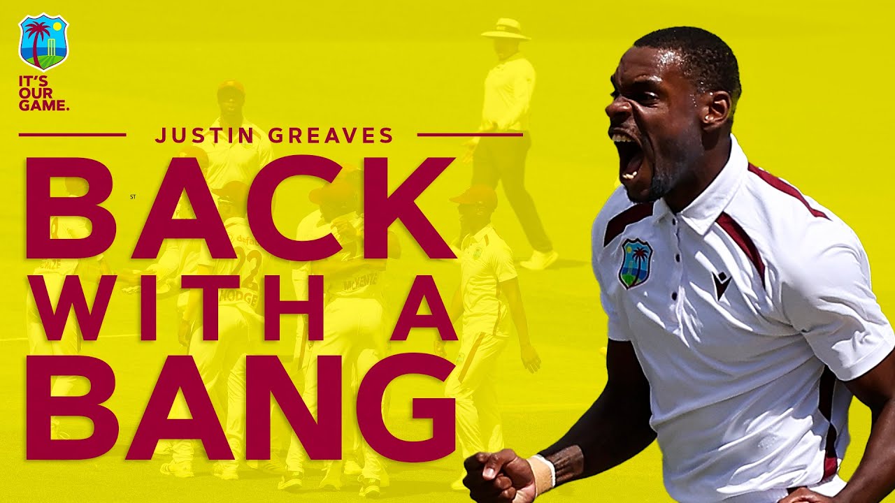 "Be The Best That I Can Be" | Justin Greaves Interview | West Indies v ...