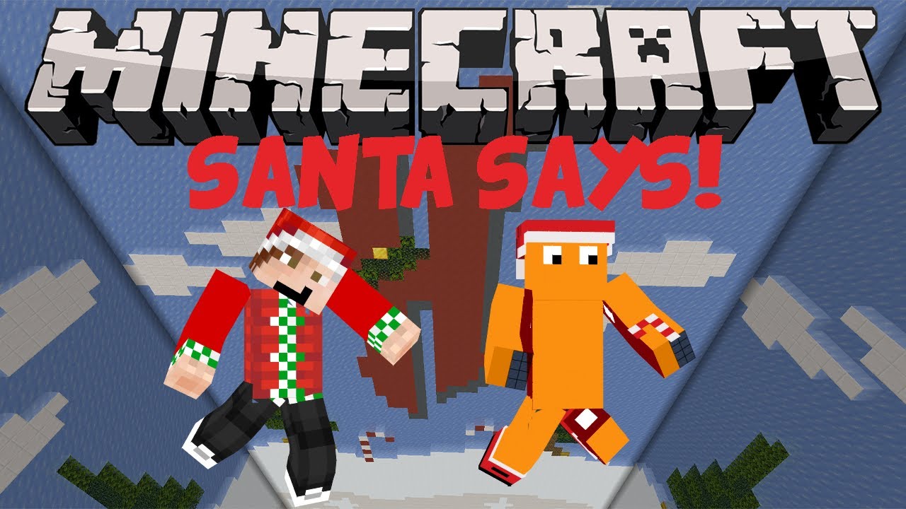 Minecraft: Santa Says 2021 Mini-Game! - YouTube