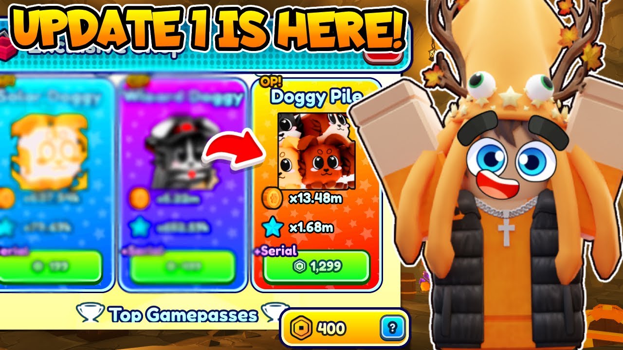 💛 UPDATE 1 IS INSANE IN PET WORLD... (Roblox) - YouTube