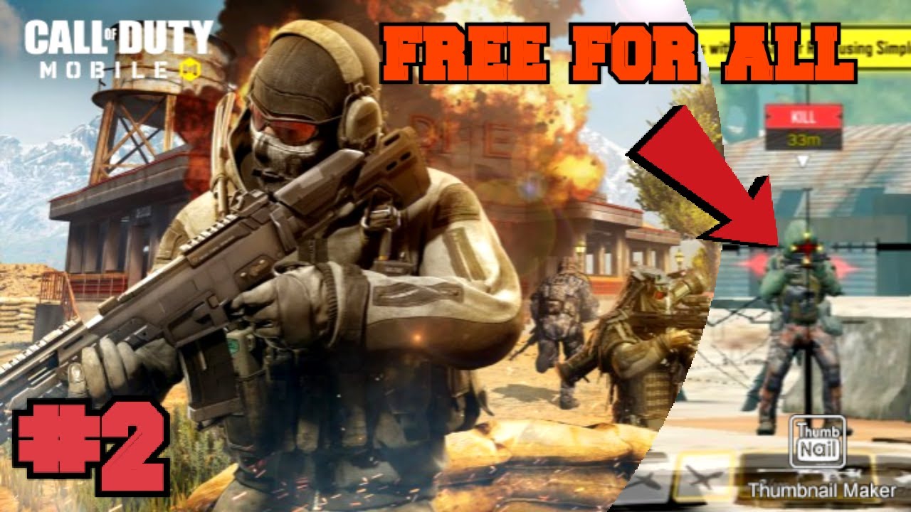 || CALL OF DUTY || || FREE FOR ALL || || MVP || || AMAZING GAME 🔥🔥 ...