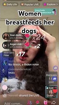 women breastfeeds her dogs 💀 - YouTube