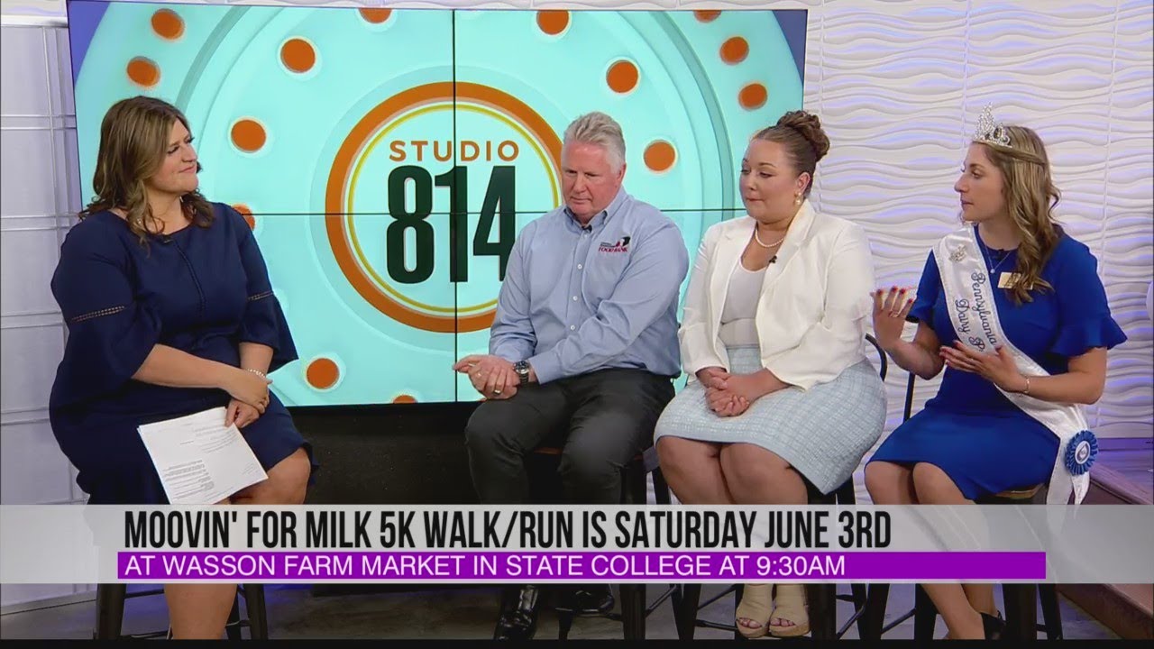 Moovin' For Milk 5k/Run to benefit Fill A Glass With Hope WTAJ Studio ...