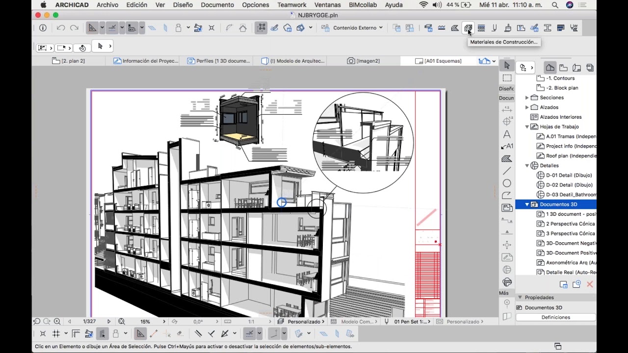 ARCHICAD Week 2018 | Usos y aplicaciones de herramienta Documento 3D ...