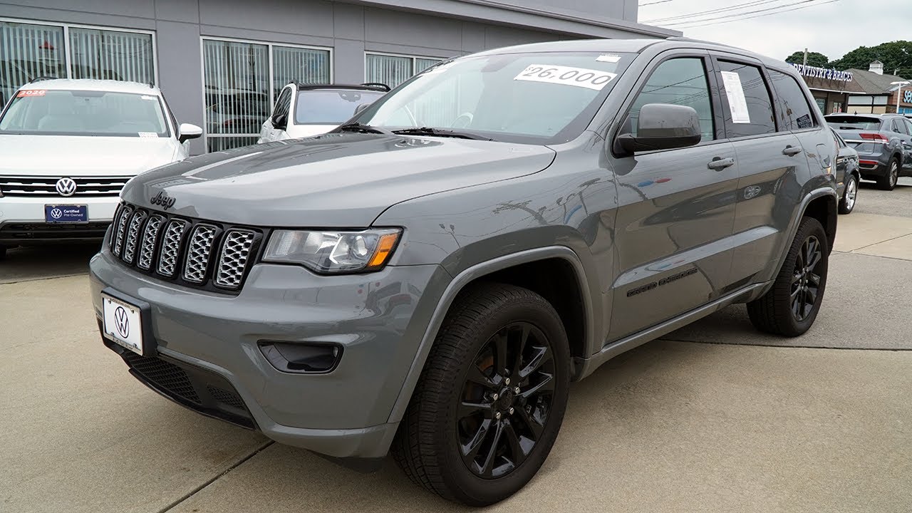 2020 Jeep Grand Cherokee Altitude Gray | Video Tour with Hunter - YouTube