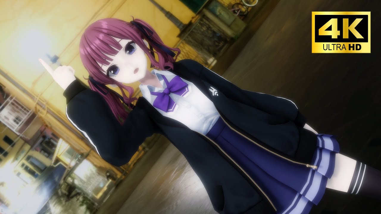 4K MMD 紳士「ELECT(Lily・niki)」夏色花梨 / Natuki Karin - YouTube