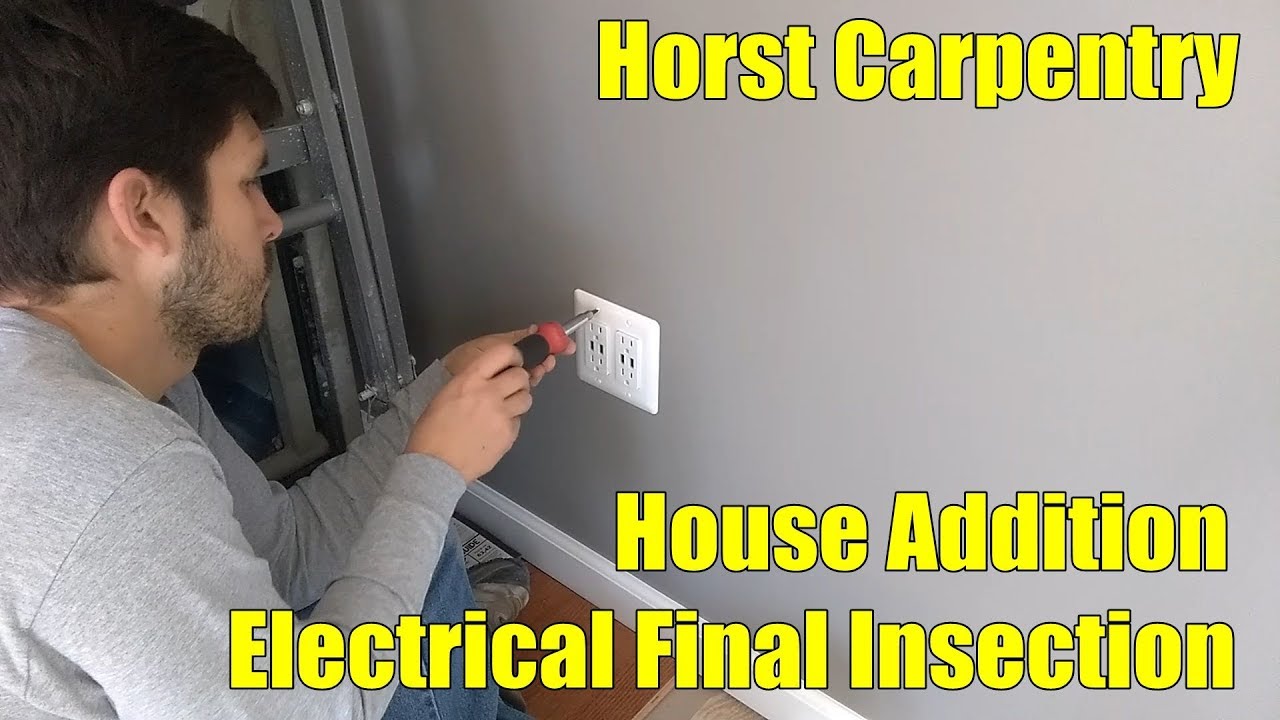 House Addition | Electrical Final Inspection | Day 70 - YouTube