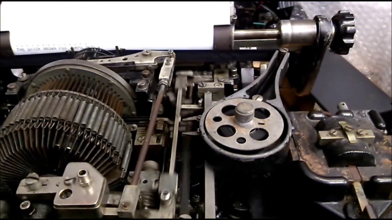 Creed 7B Teleprinter - YouTube