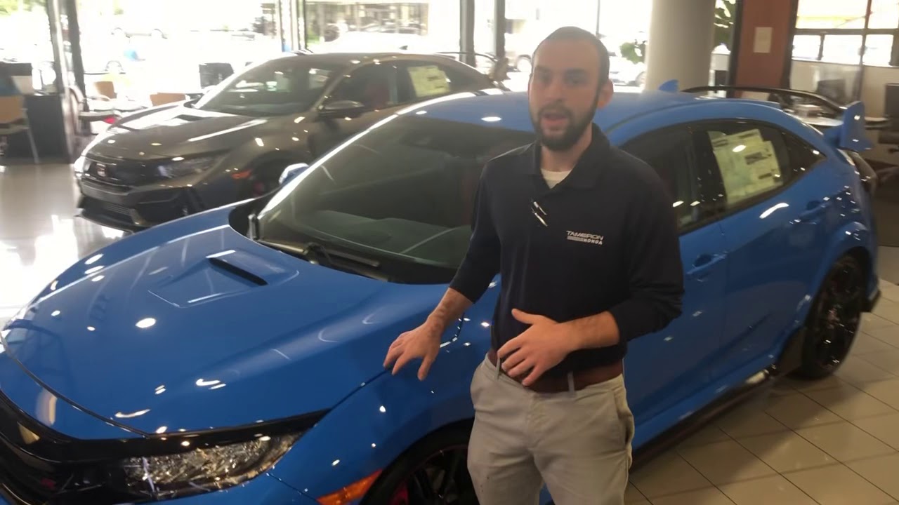 2020 Type R for Adam from George at Tameron Honda in Hoover Alabama ...
