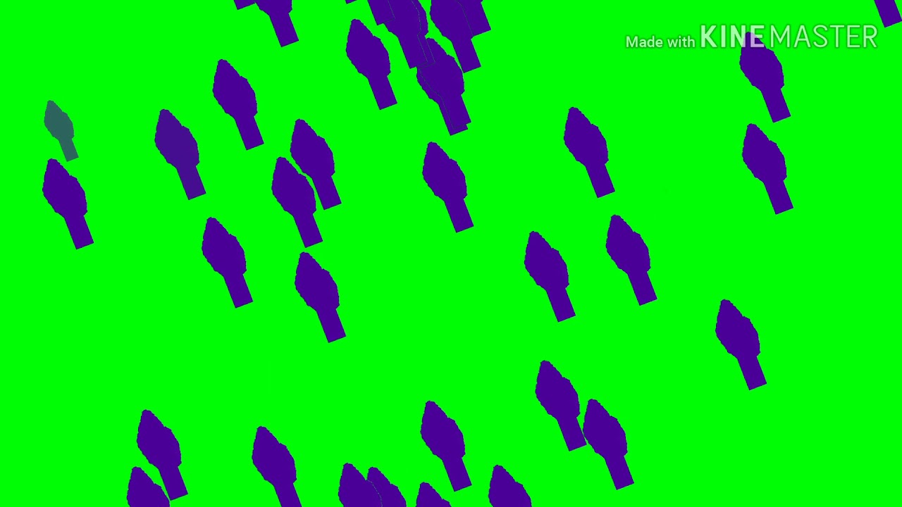 Purple Petals Effect Green Screen - YouTube
