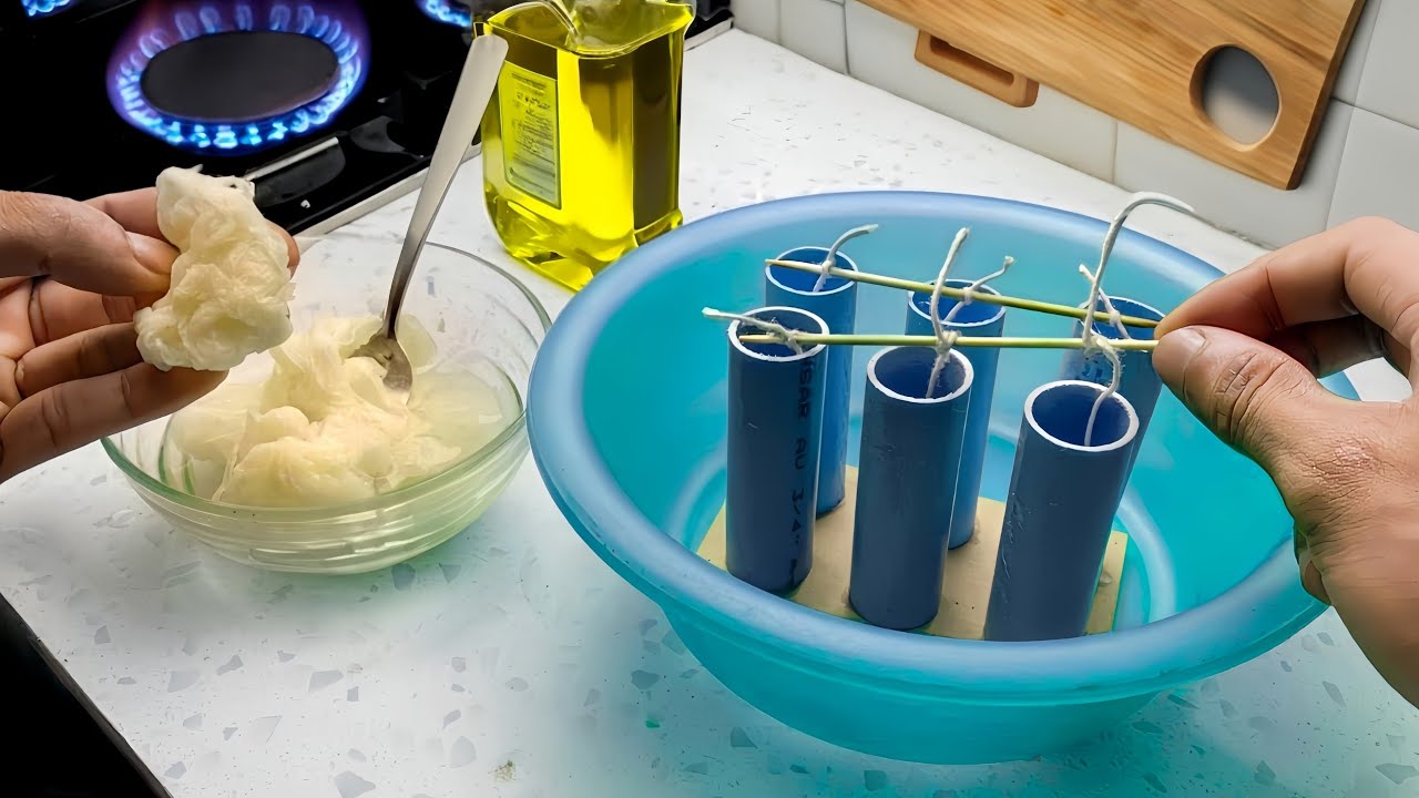 Revealed! Build a Spectacular Masterpiece: Unique Candles from Tissues ...