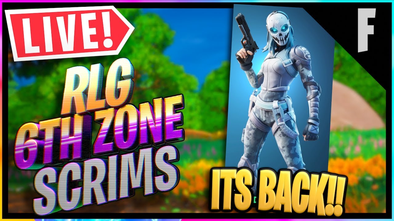 🔴*FORTNITE LIVE* REAL FORTNITE 5th ZONE SCRIMS - CUSTOM MATCHMAKING ...