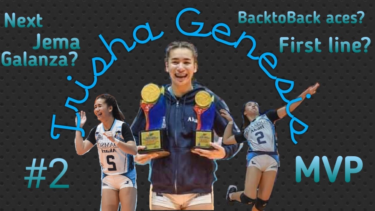 Powerful attacks by Trisha Genesis (MVP) - YouTube