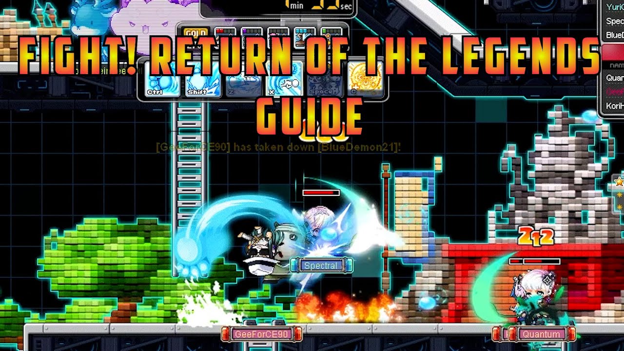 MapleStory Fight! Return of the Legends Guide & Spiegelmann Chair ...