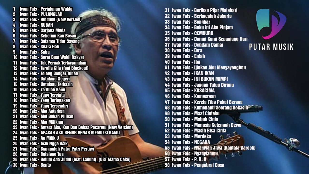 PUTAR MUSIK - ALBUM KENANGAN TERBAIK IWAN FALS - YouTube