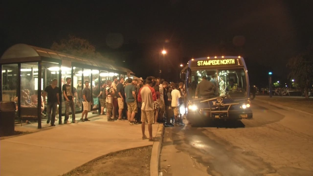 Community leaders monitoring UB's late night weekend shuttle - YouTube