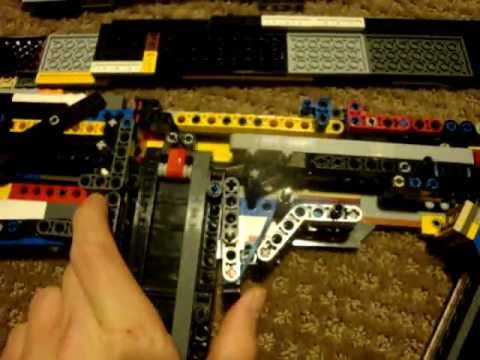 Lego Bullpup rifle (Working) mechanism - YouTube