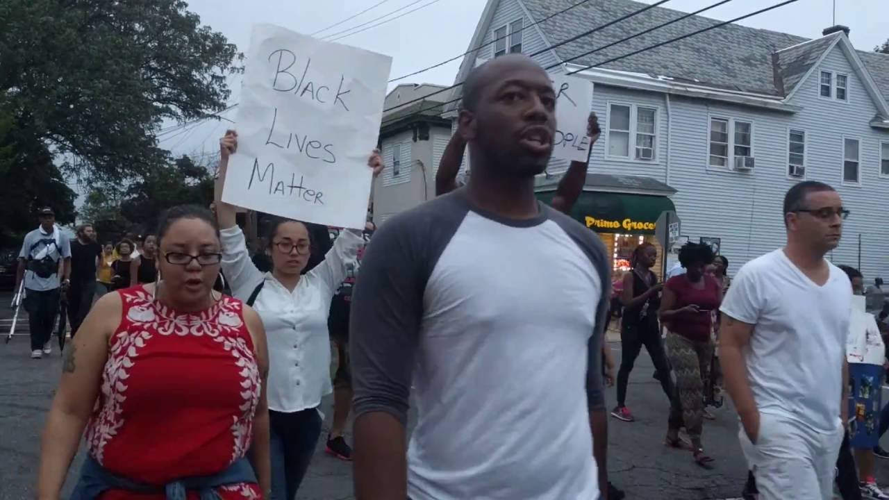 New Brunswick Protest March Against Police Violence - 7/8/16 - YouTube