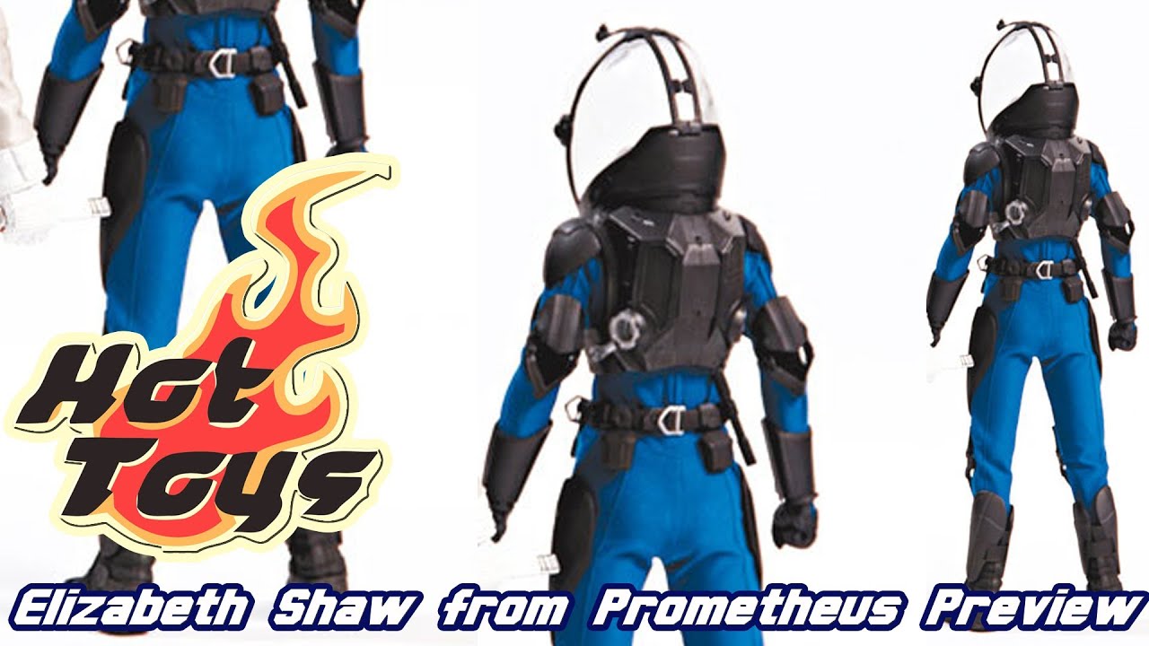 Hot toys Elizabeth Shaw from Prometheus Preview - YouTube