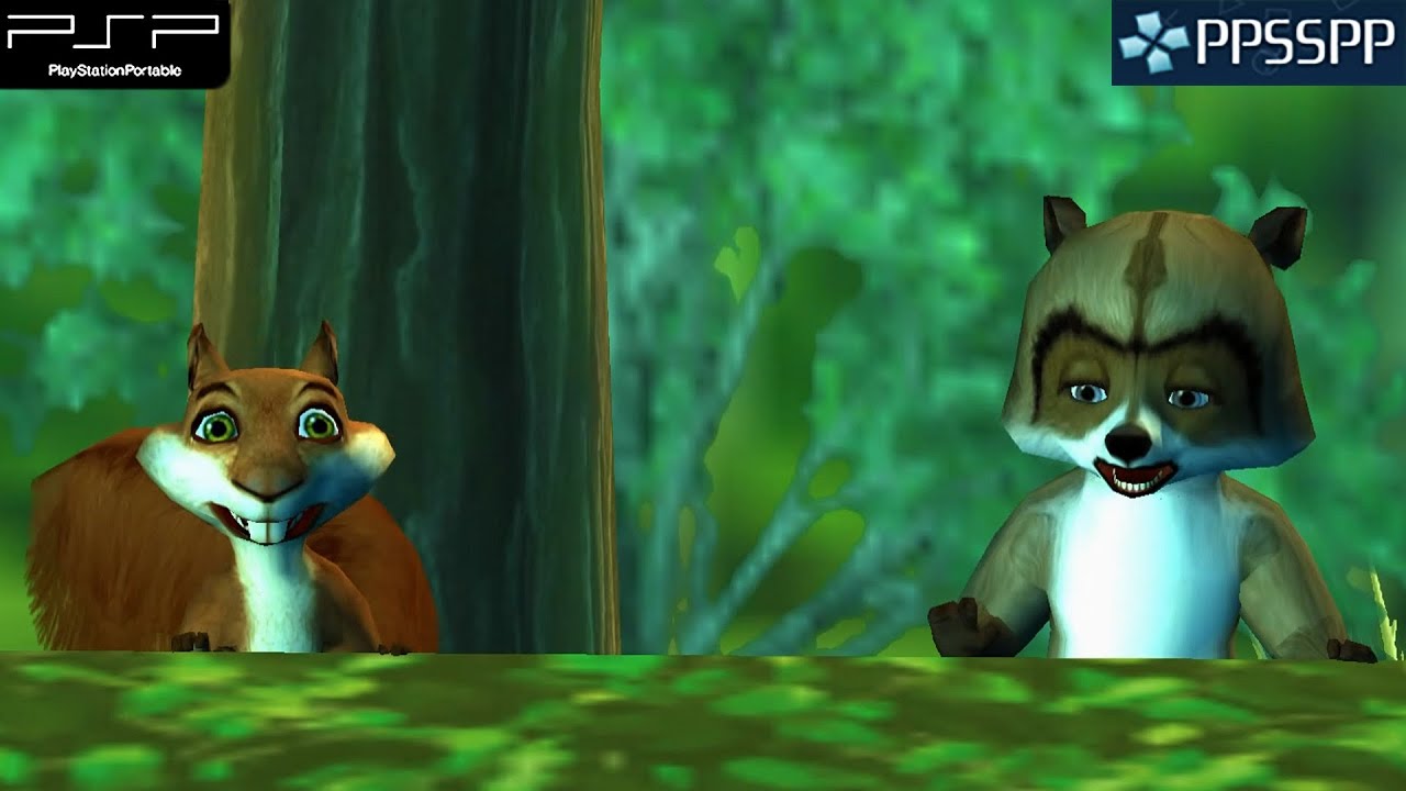 Over The Hedge - PSP Gameplay 1080p (PPSSPP) - YouTube
