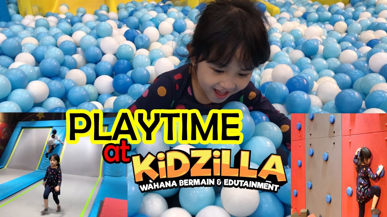 Playtime at Kidzilla Indoor Playground | Main di Kidzilla - YouTube