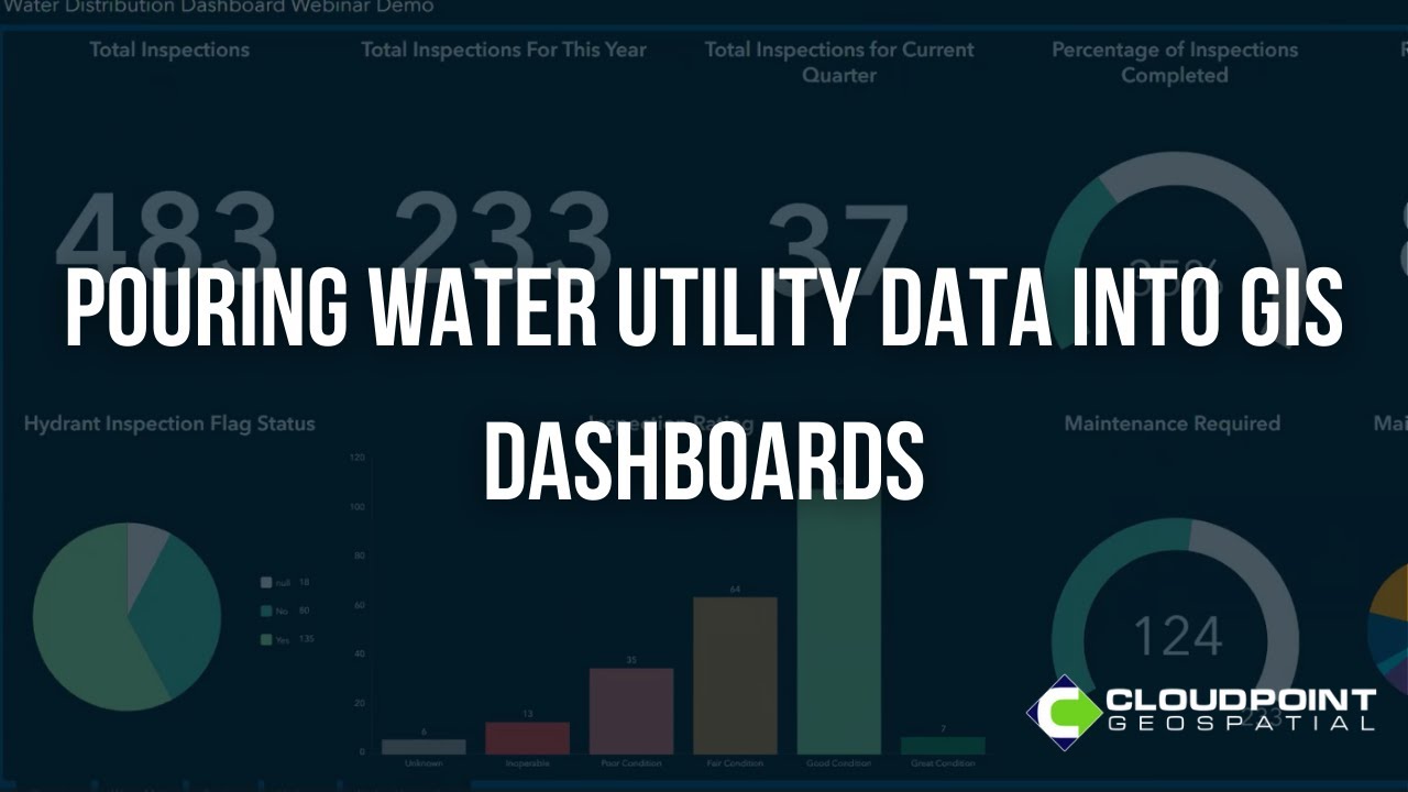 Pouring Water Utility Data into GIS Dashboards - YouTube