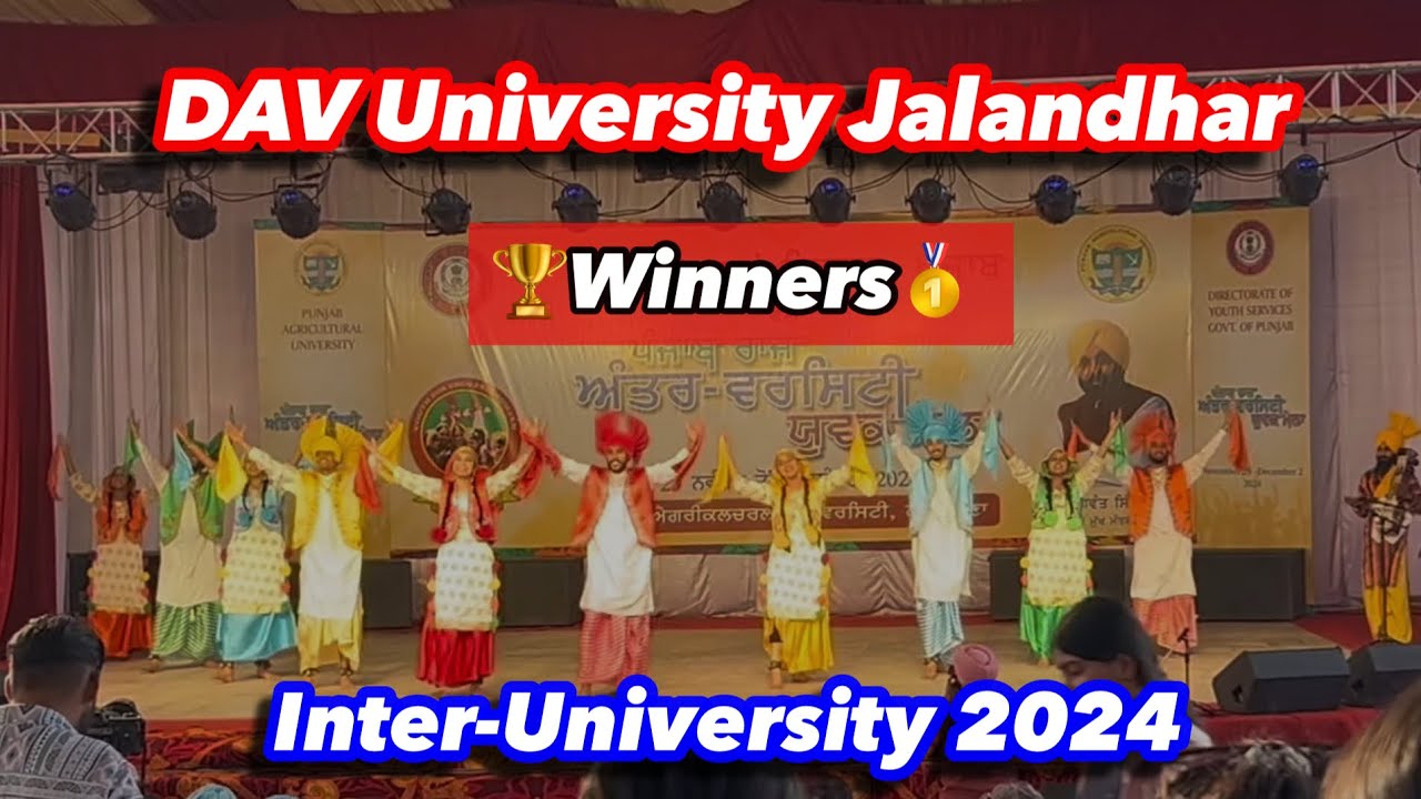 🏆Winners🥇LUDDI Inter-university 2024 | DAV University Jalandhar | Host ...