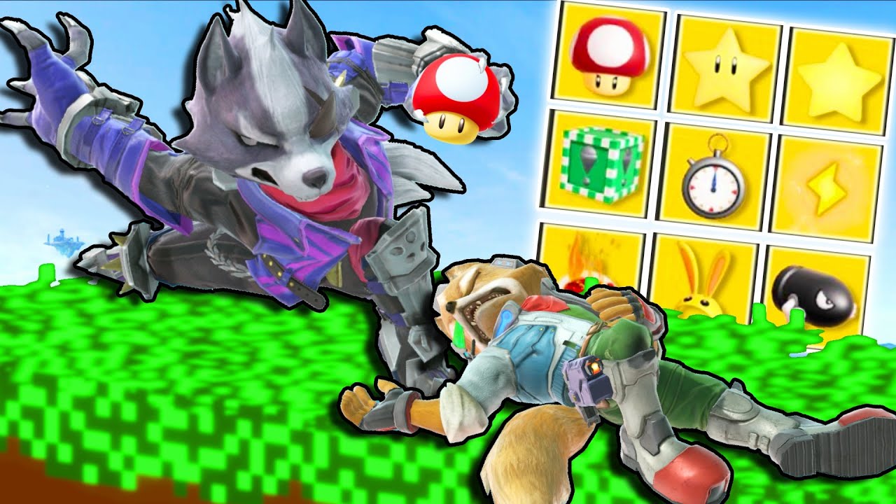 Killing with EVERY ITEM in the Second Row of Smash Bros Ultimate - YouTube