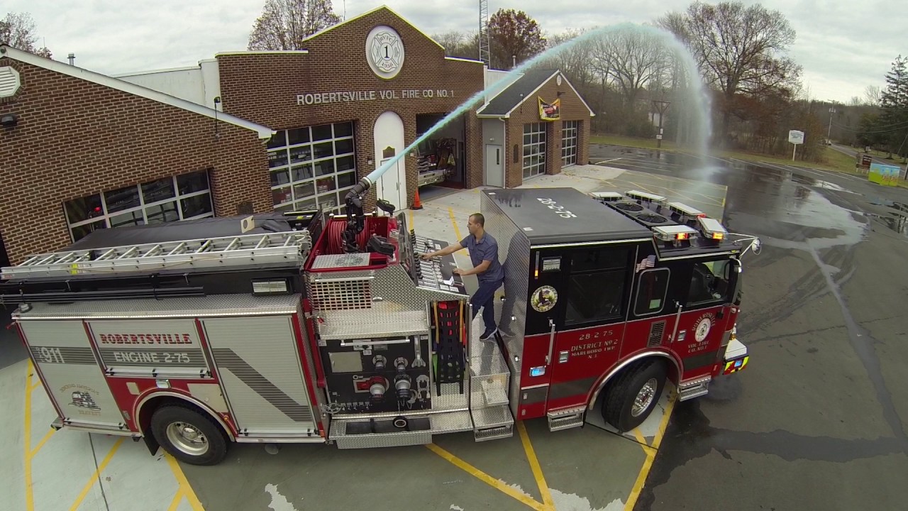Firefighter Gender Reveal - YouTube