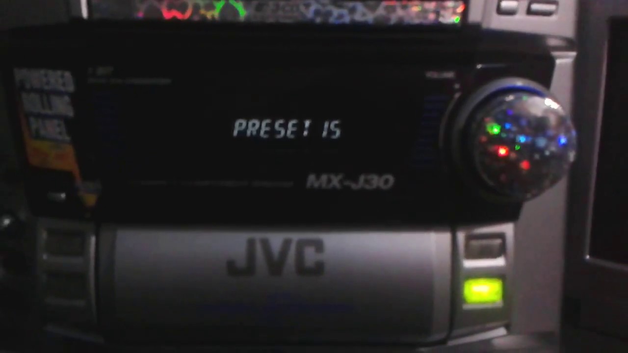 JVC MX-J30(U) DEMO - YouTube