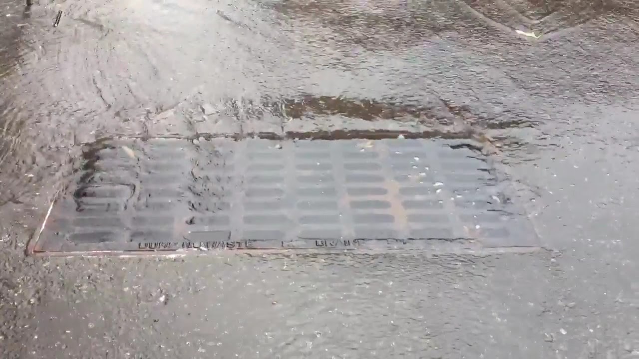 Storm Drain Overflow - YouTube