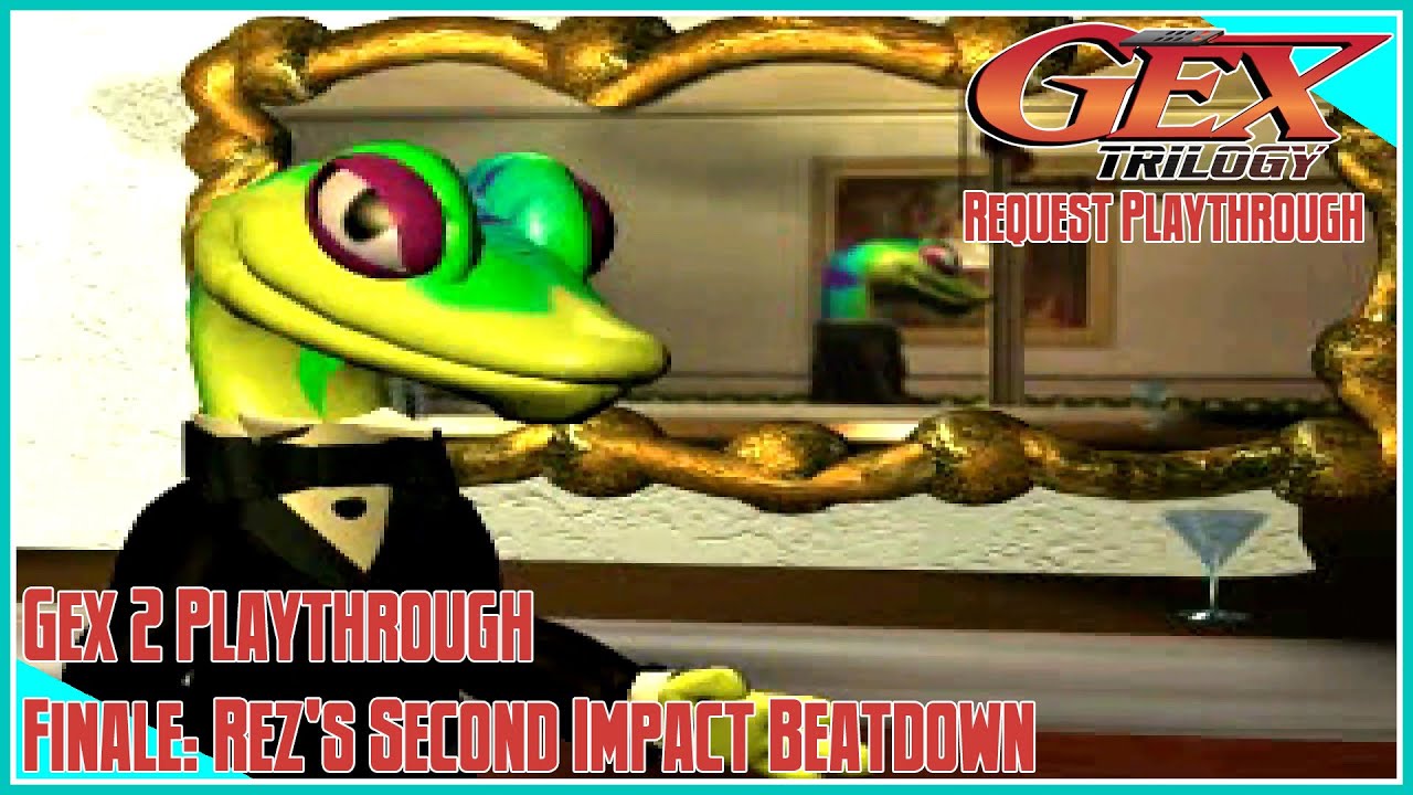 Gex Trilogy | Gex 2 Request Playthrough | Finale: Rez's Second Impact ...