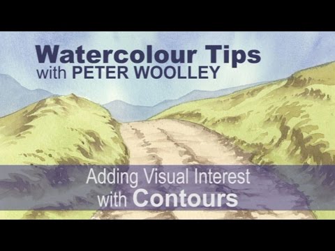 Watercolour Tip from PETER WOOLLEY: Adding Visual Interest with ...