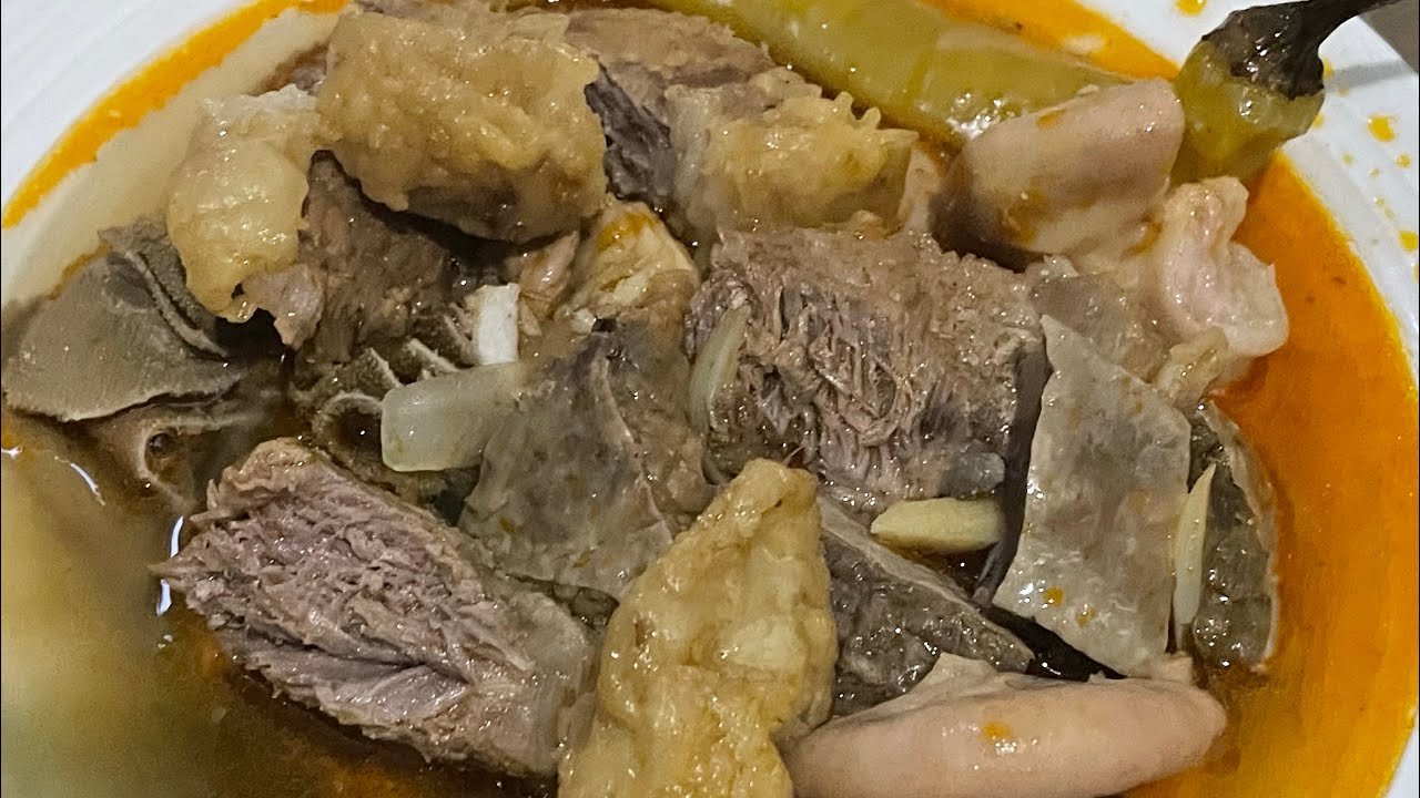 EXTREME GOTONG BATANGAS ala KUYA OLIVER ️ BEEF INNARDS IN GINGER SOUP ...
